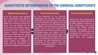 PHYTOCHEMICAL Screening of crud drugs.pptx