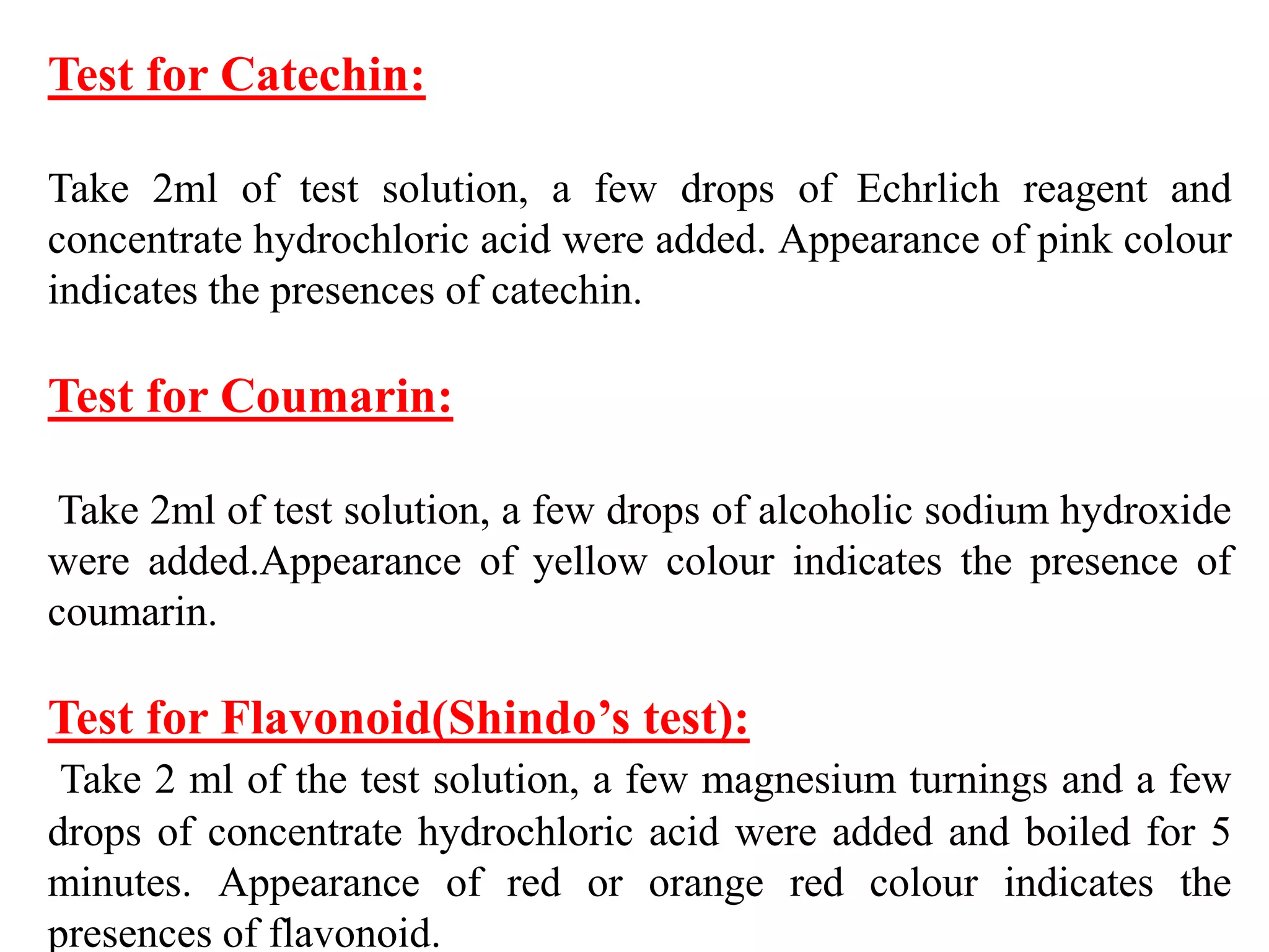 Phytochemical screening tests | PPTX