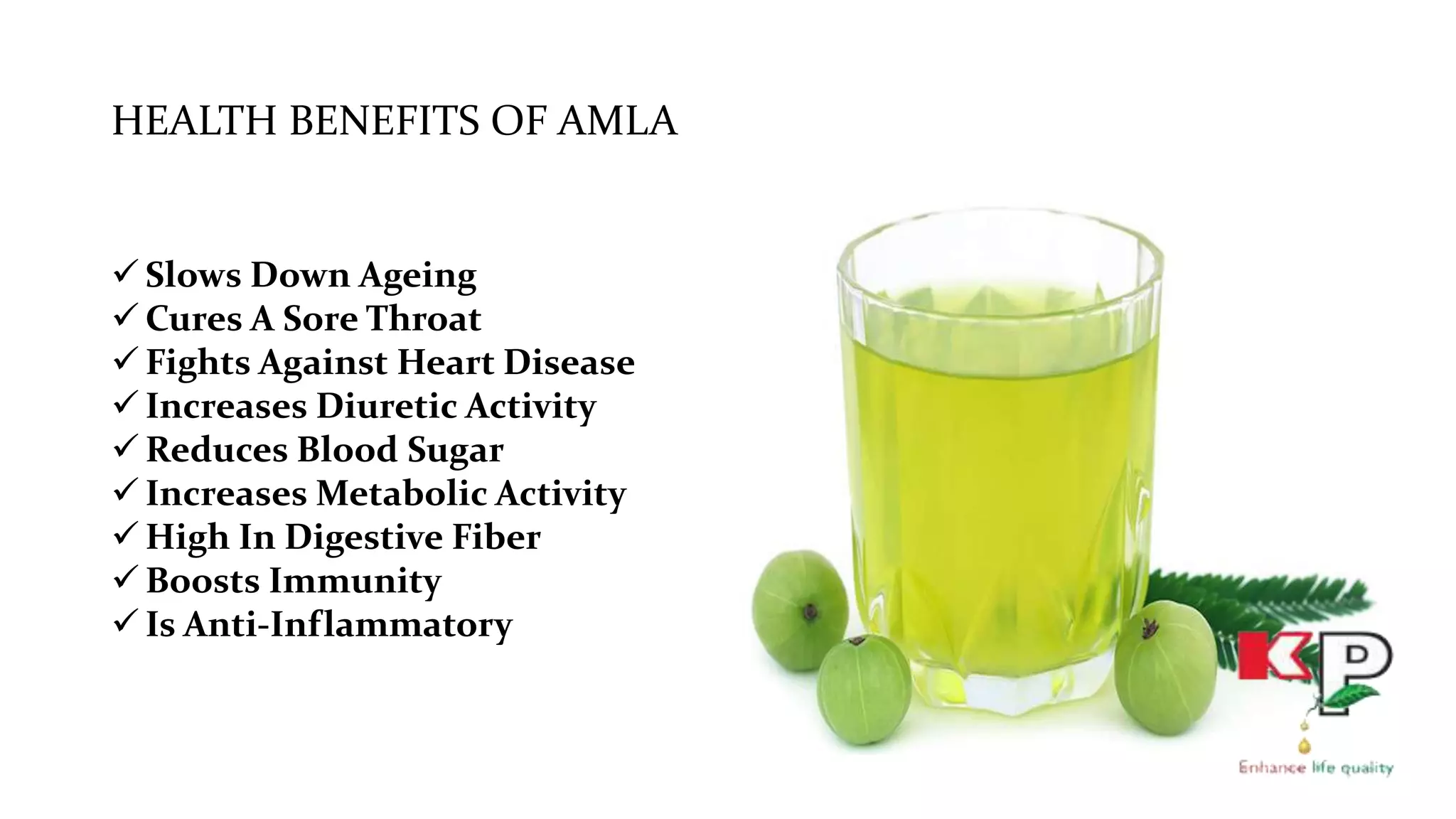 Phytochemicals in amla | PPTX