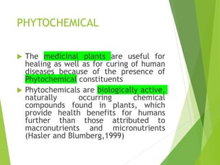 Phytochemical techniques | PPTX