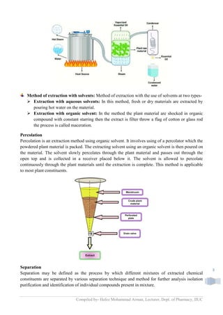 Phytochemistry. Pharm-1203, Pharmacognosy and Phytochemistry-II | PDF
