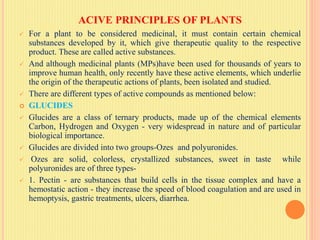 Phytochemistry : Active Principles and Methods of idemtification ...