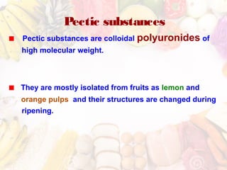 Phytochemistry of carbohydrates ii | PPT
