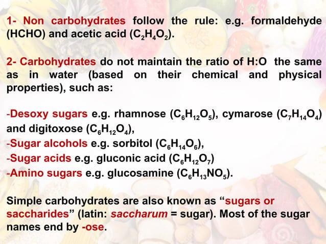 Phytochemistry carbohydrate intro. | PPT