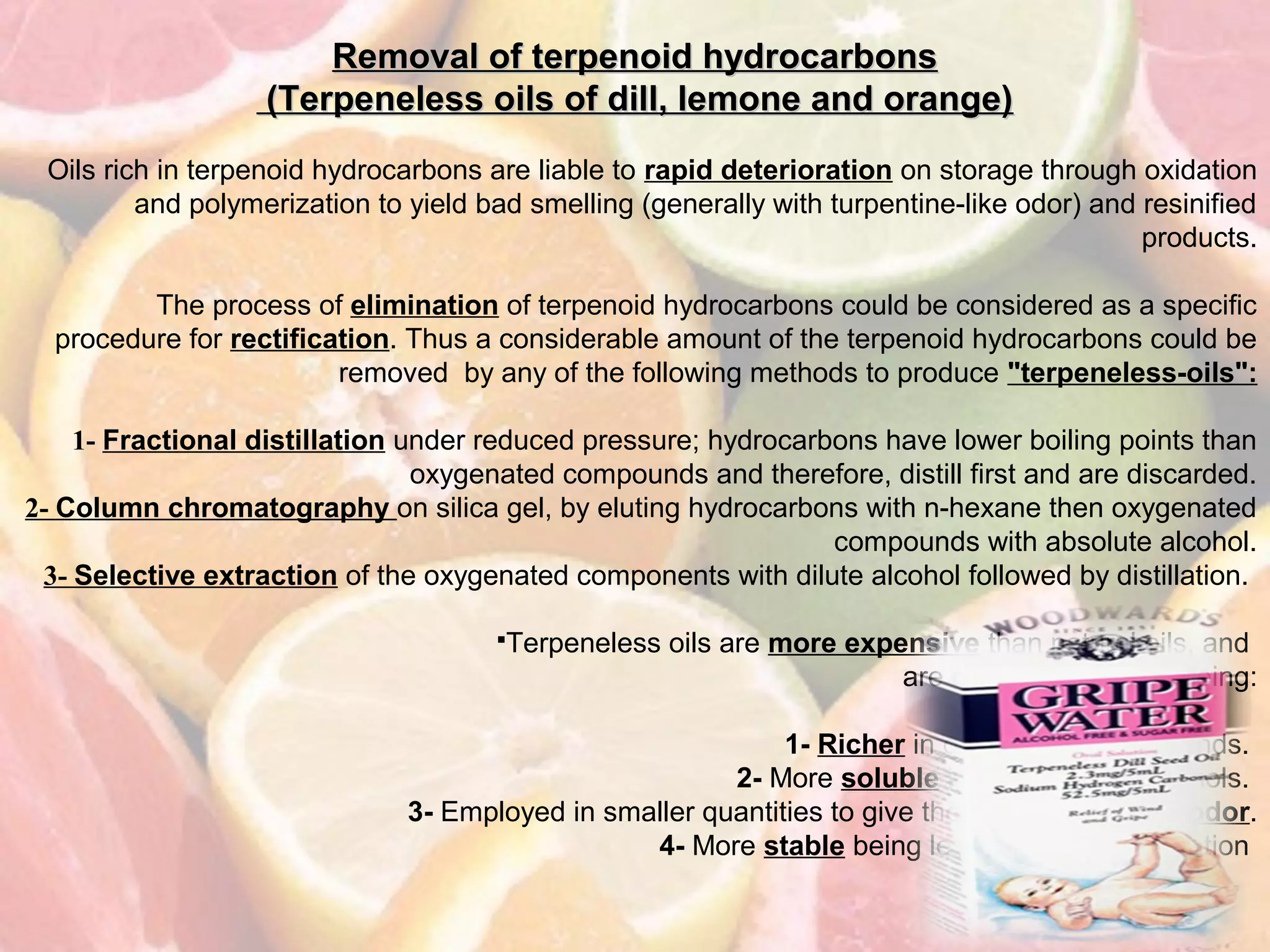 Phytochemistry essential oils intro | PPT