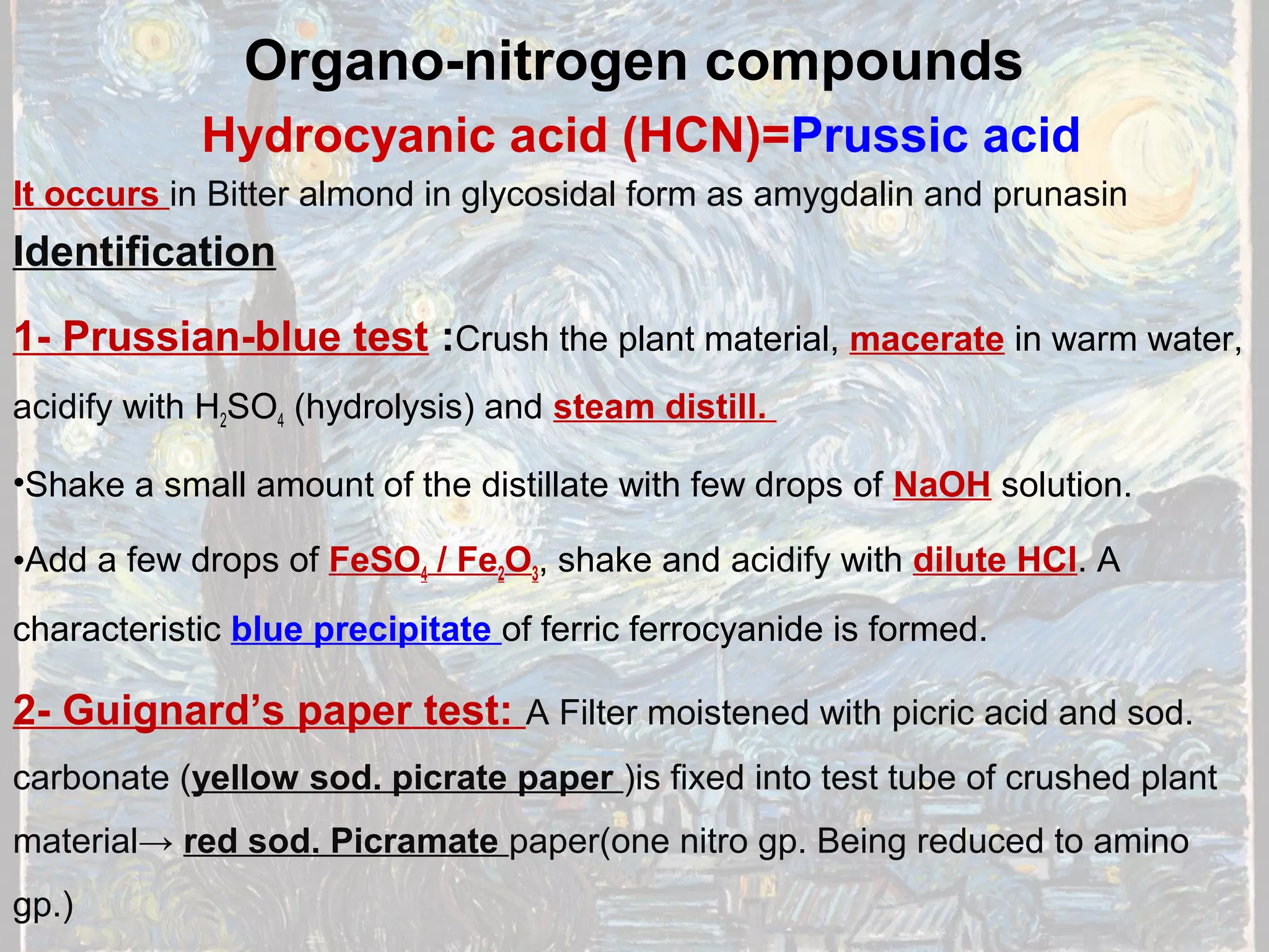 Phytochemistry essential oils organo-nitrogen and organo-sulphur ...