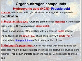 Phytochemistry essential oils organo-nitrogen and organo-sulphur ...