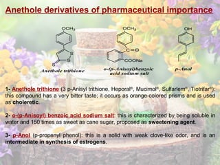 Phytochemistry essential oils phenols and phenolic ethers | PPT