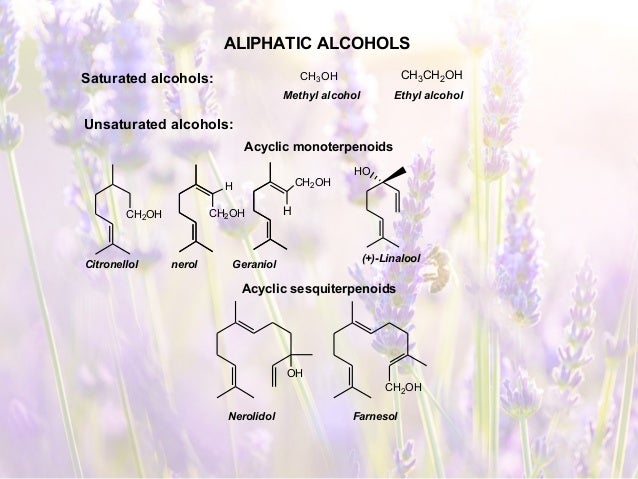 Phytochemistry Essential Oils Terpene Alcohols