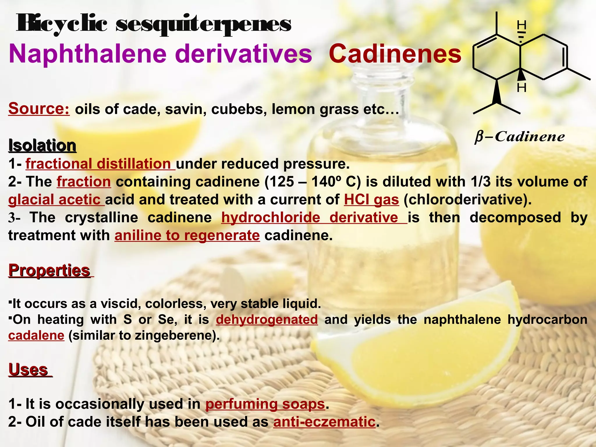 Phytochemistry essential oils terpene hydrocarbons | PPT