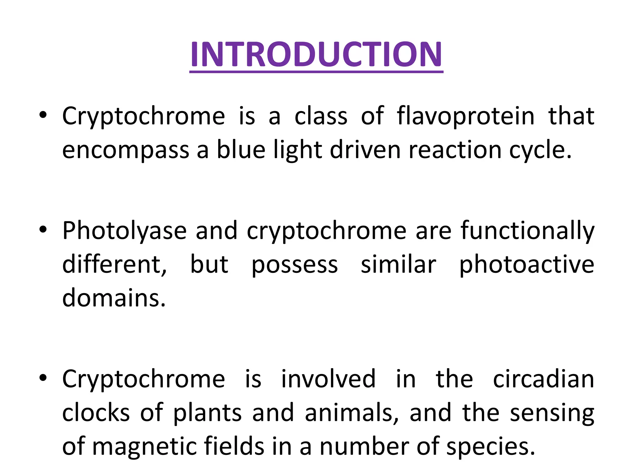Phytochrome and cryptochrome | PPTX