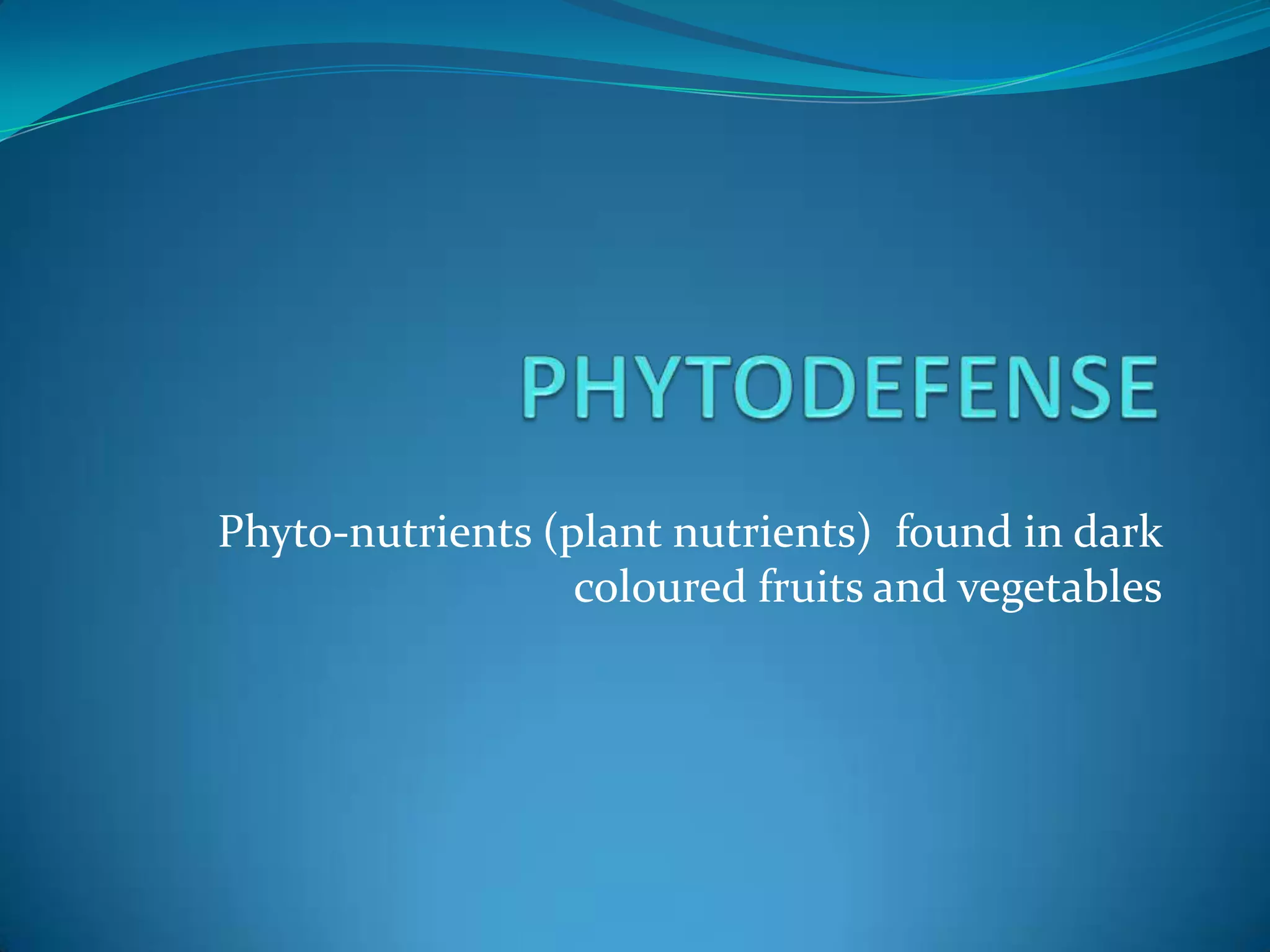 Phytodefense -apr.10,_2012 | PPTX