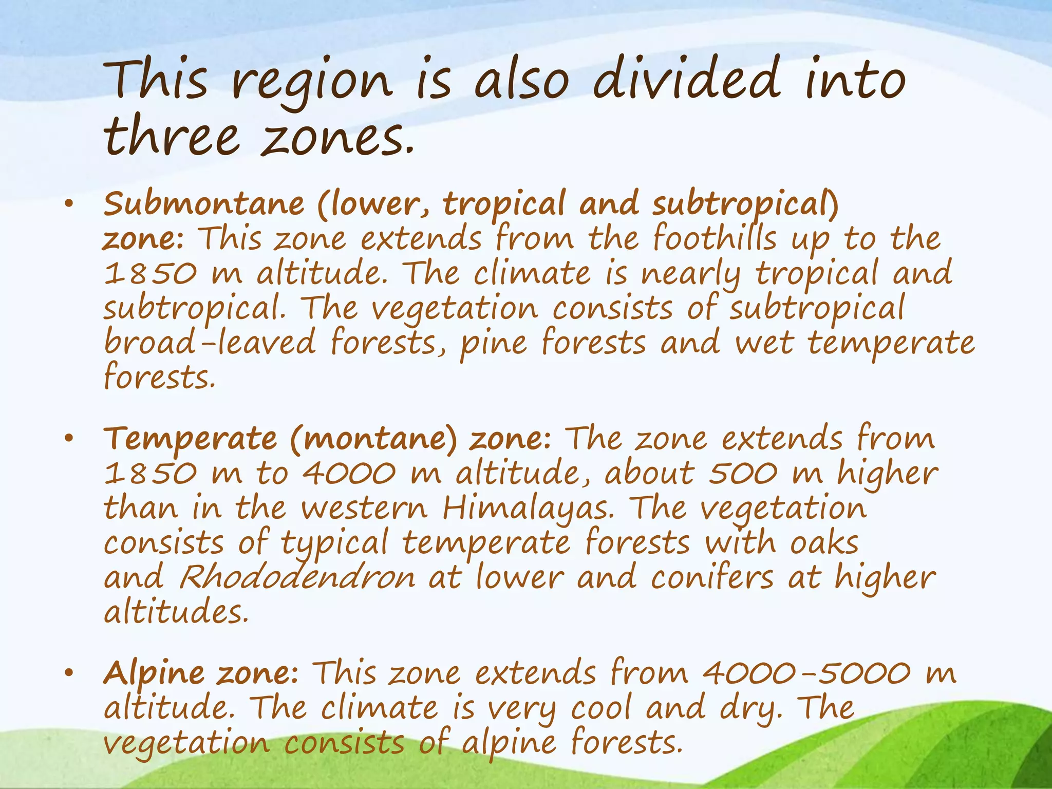 Phytogeographical zones of india | PPTX
