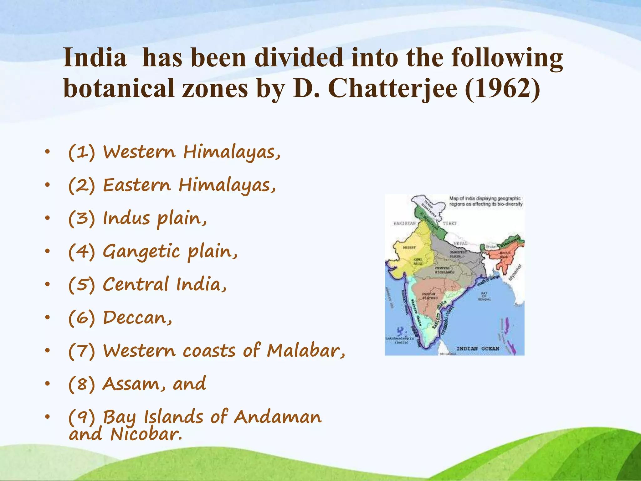 Phytogeographical zones of india | PPTX