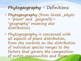 Phytogeographical zones of india | PPTX