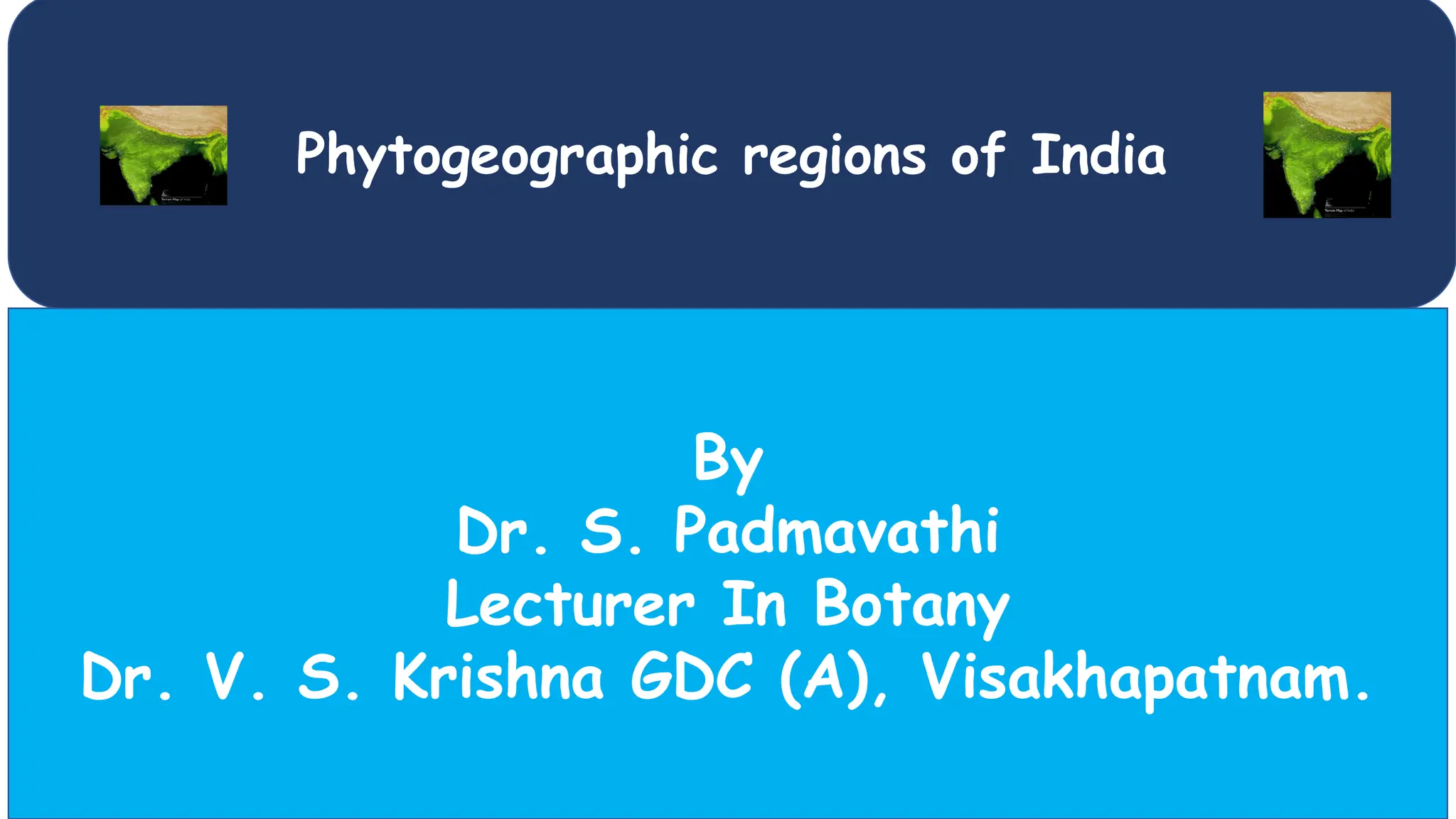 Phytogeographic regions of India. Or Floristic Zones of India pptx | PPTX