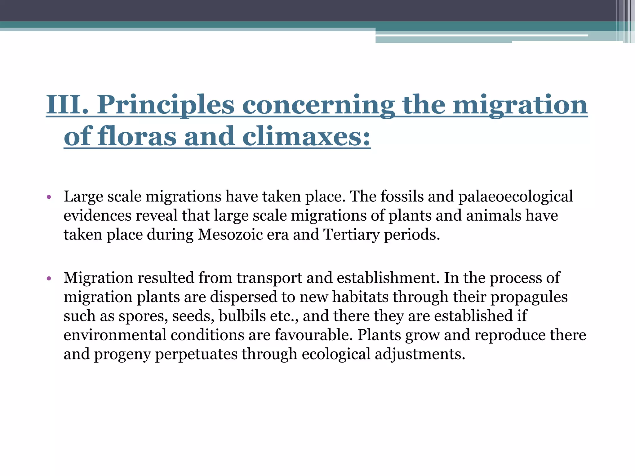 Phytogeography, climate, vegetation and botanical zones | PPTX