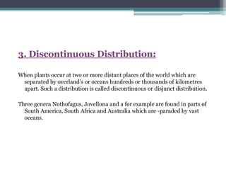 Phytogeography, climate, vegetation and botanical zones | PPTX