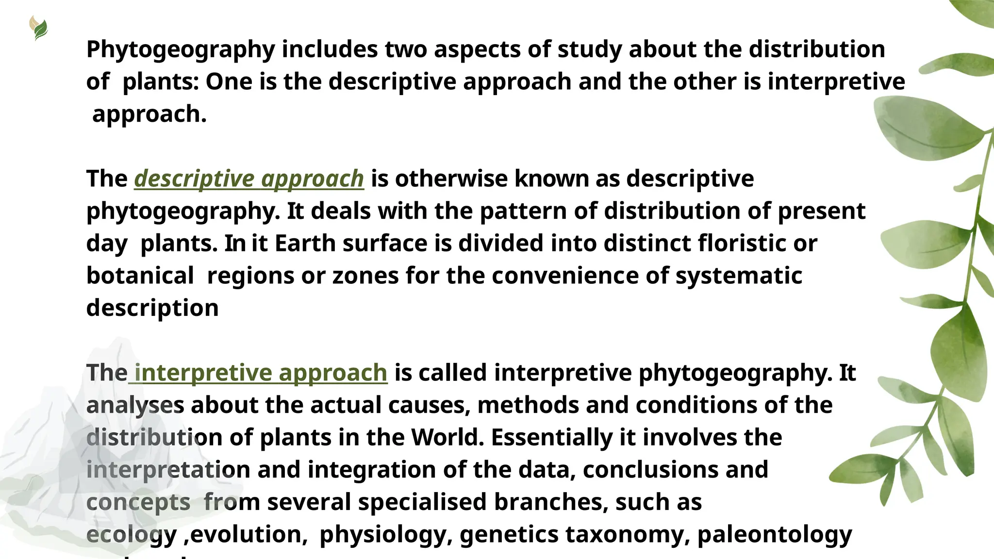 phytogeography introduction - Reshma Mahesh | PPTX