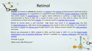 Phytol & retinol (Diterpenoids) | PPTX