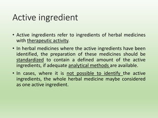 Phytopharmaceutical technology terms | PPTX