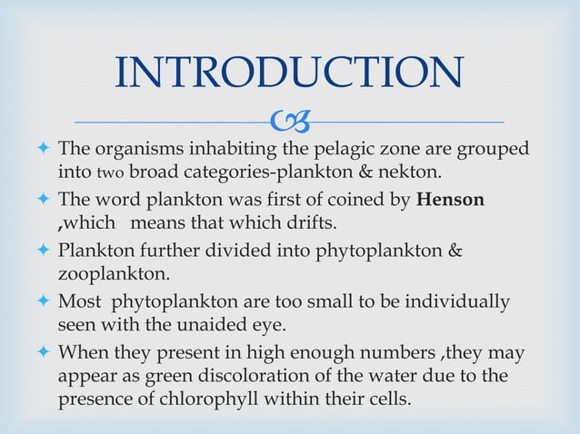 Phytoplankton | PPTX