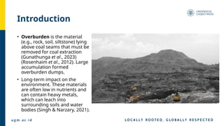 Phytoremediation on Coal Mine Overburden Presentation.pptx