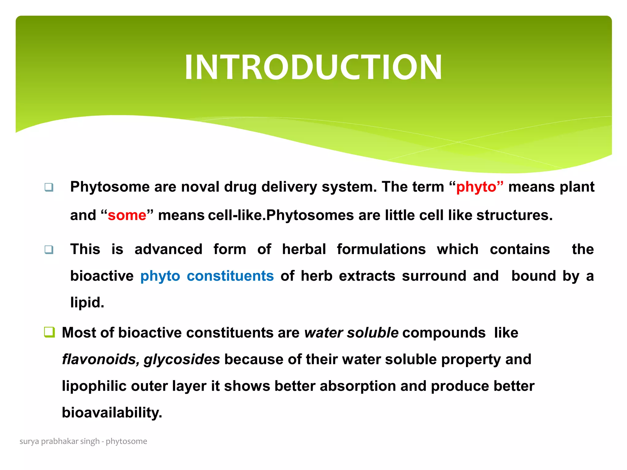 Phytosome | PPTX