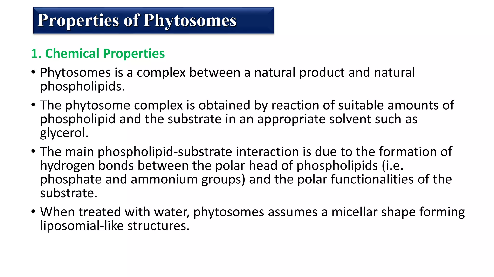 Phytosomes | PPTX