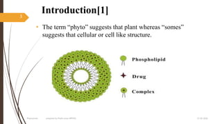 Phytosomes | PPTX