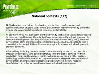 PhytoTrade Africa | PDF