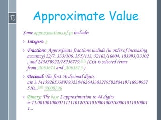 Learn About Pi | PPT