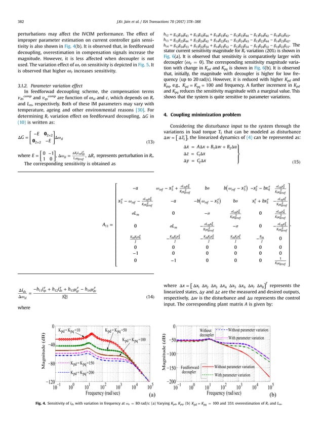 PI controller design for indirect vector controlled induction motor | PDF