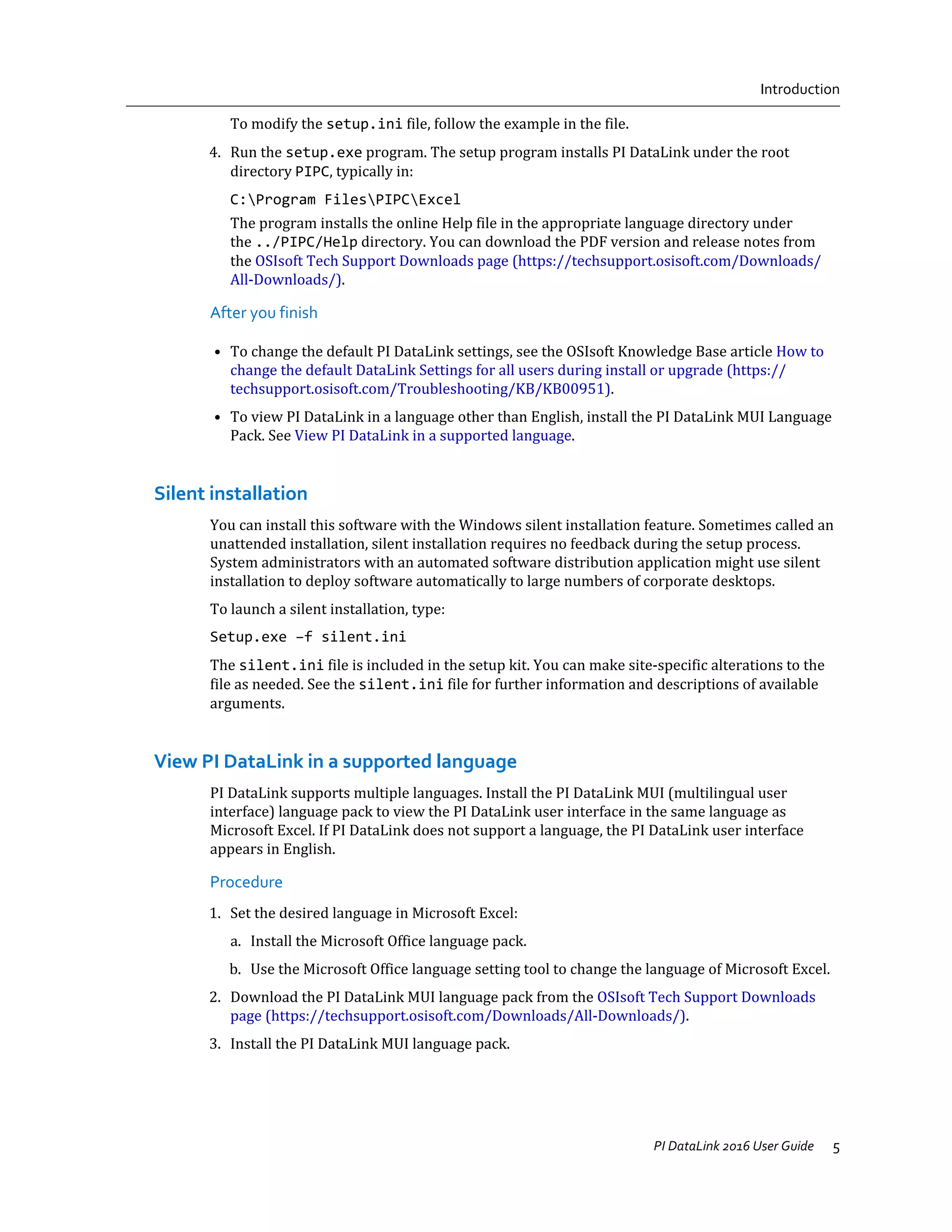 Pi data link-2016-user-guide-en | PDF