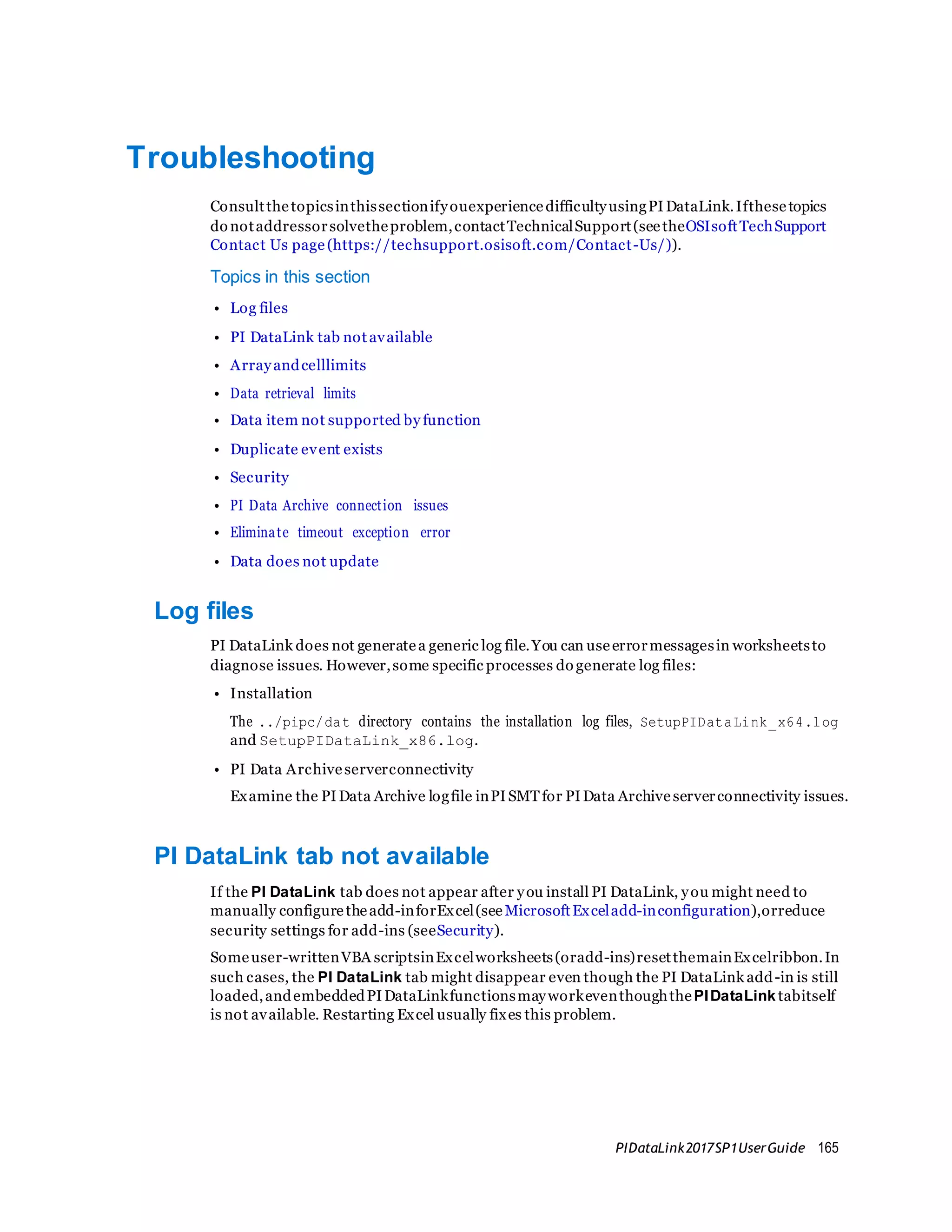 Pi data link-2017-sp1-user-guide-es-05 | DOCX