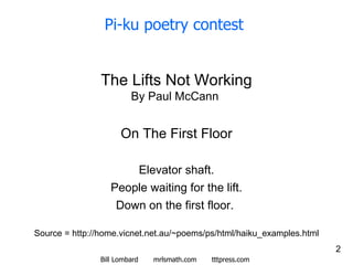 Pi Ku Poetry Contest | PPT