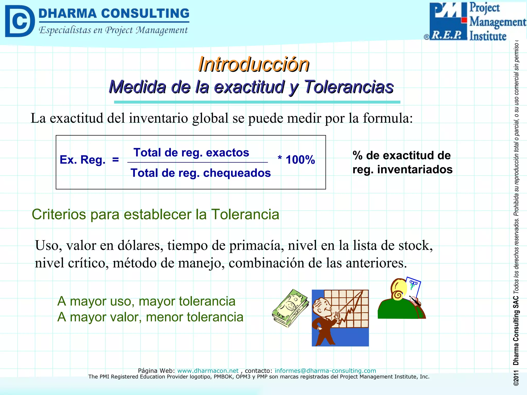 Cycle Counting > Cómo elevar los niveles de IRA | PPT