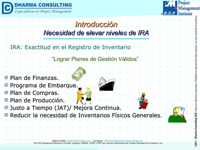 Cycle Counting > Cómo elevar los niveles de IRA | PPT