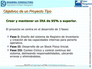 Cycle Counting > Cómo elevar los niveles de IRA | PPT