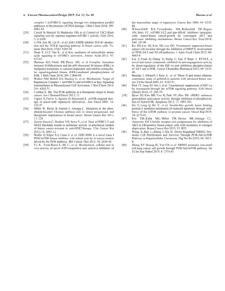 PI3KAktmTOR Intracellular Pathway and Breast Cancer Factors, Mechanism ...