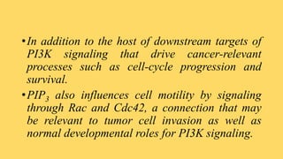 PI3 kinase pathway | PPTX