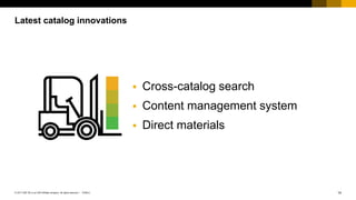 Catalogs and Content with SAP Ariba Solutions, Today and Tomorrow | PPTX
