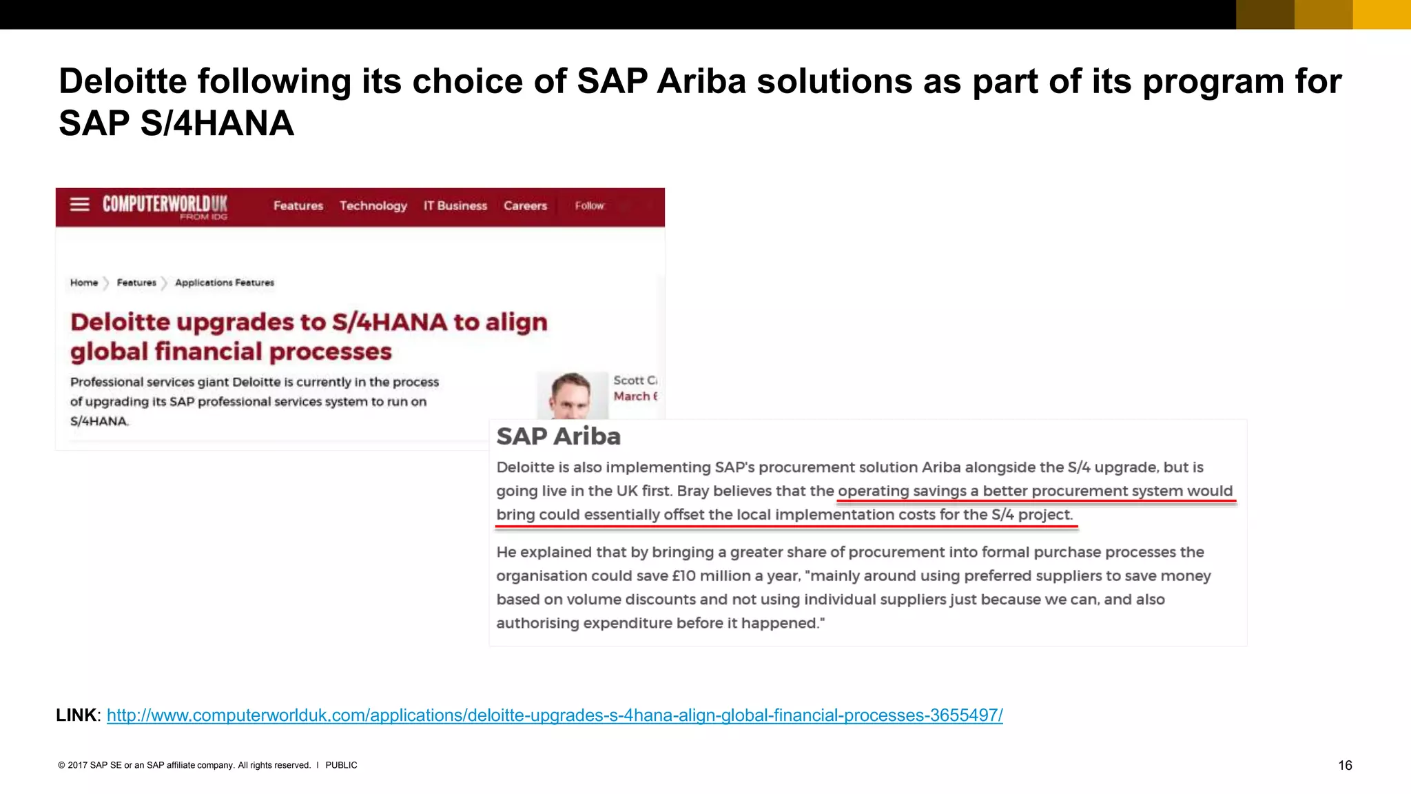 Transform Procurement with the SAP S/4HANA Digital Core and SAP Ariba ...