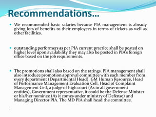 PIA Performance Evaluation System | PPTX