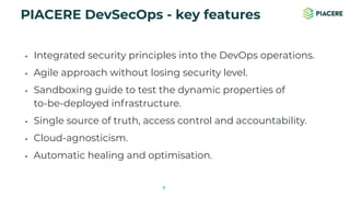 PIACERE - DevSecOps Automated | PPT