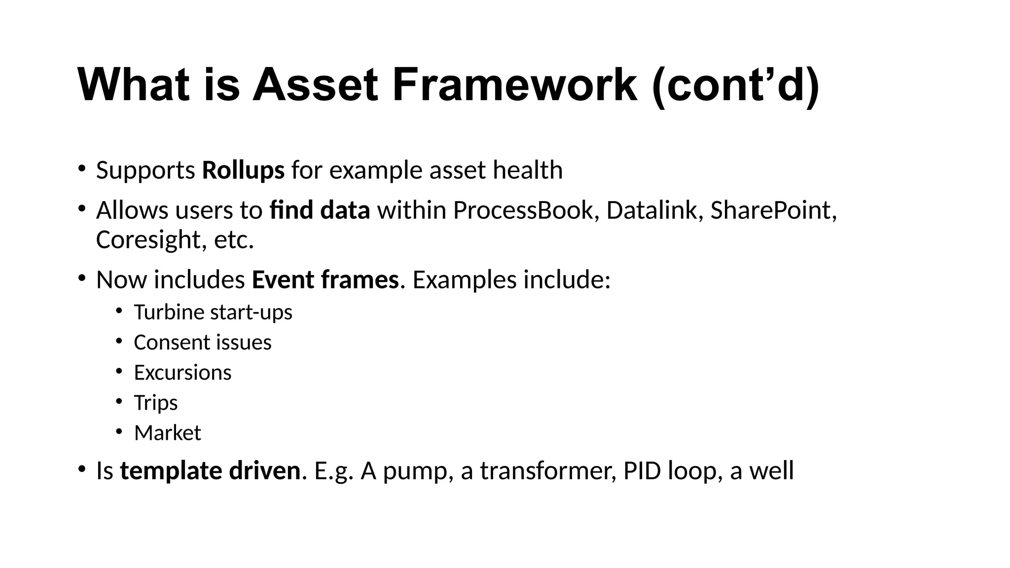PI AF implementation in general implementation PI Aveva | PPTX
