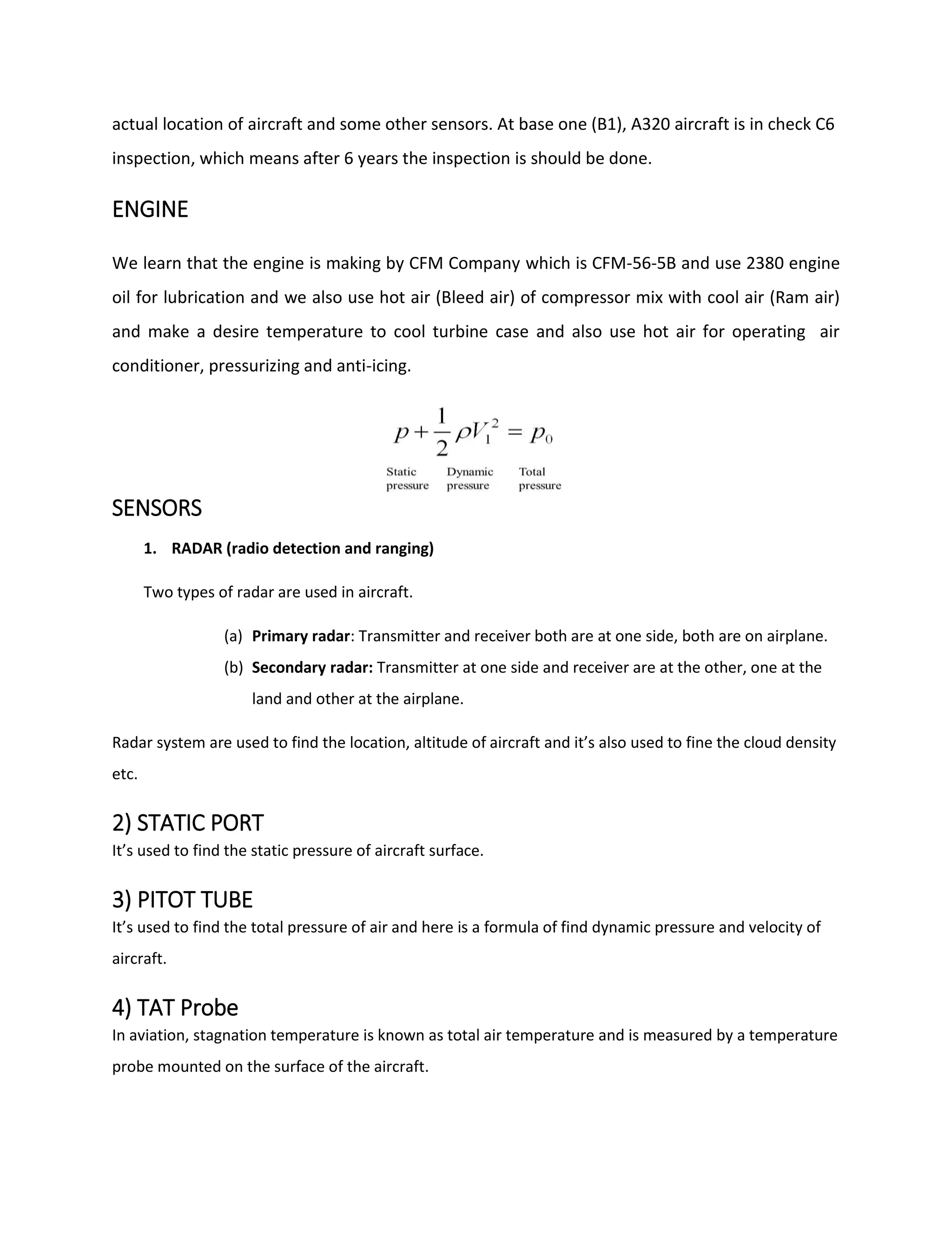 Pia Engineering internship report | PDF
