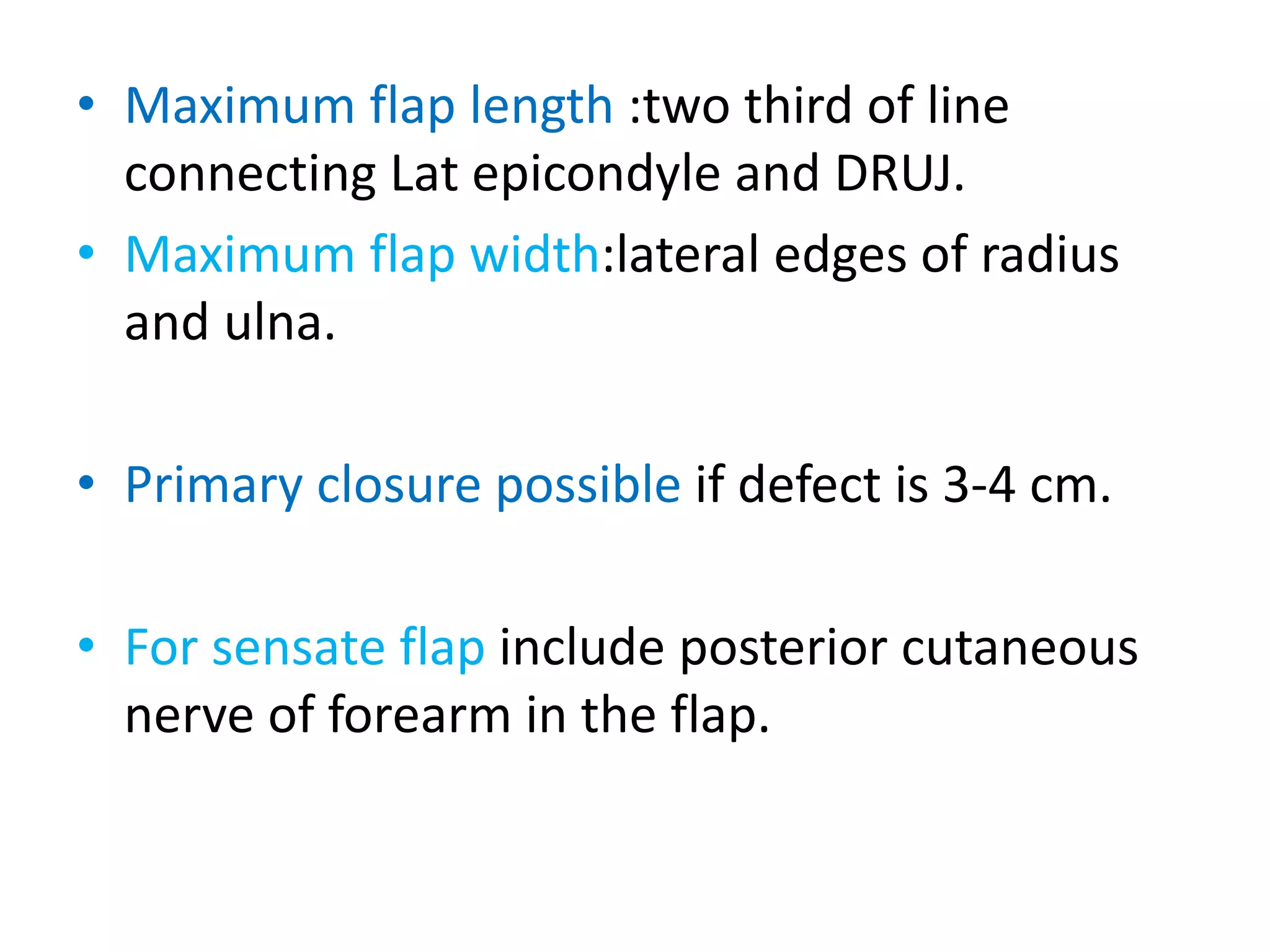 Posterior interosseous artery flap | PPTX