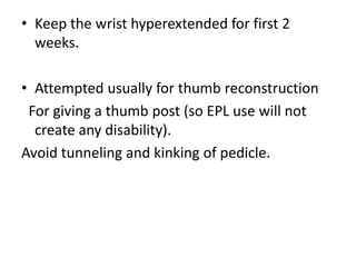 Posterior interosseous artery flap | PPTX