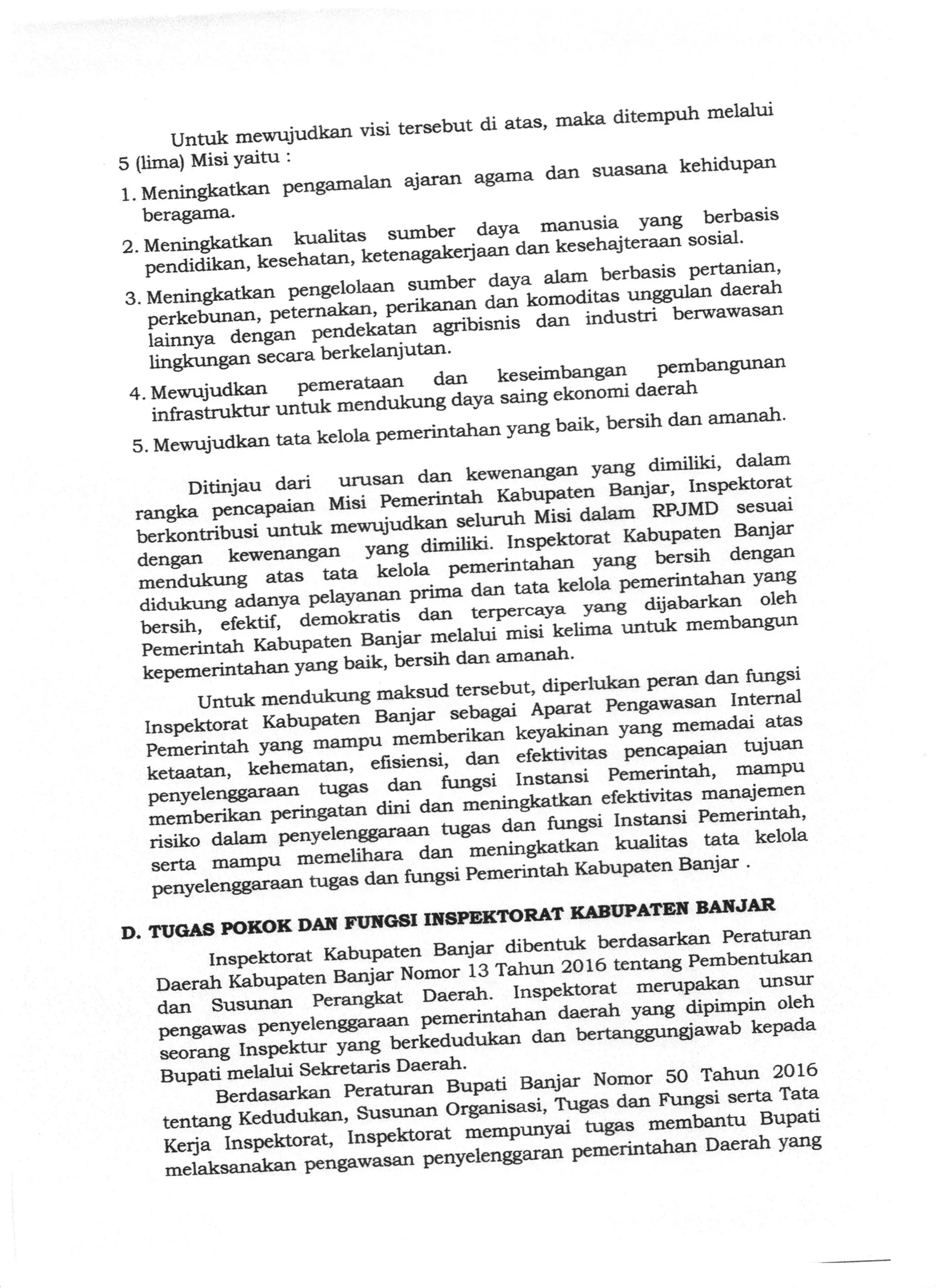 Piagam Pengawasan | PDF